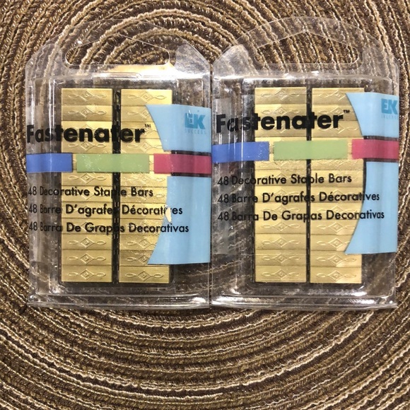Ek Success | Office | Fastenater Paris Brass Staple Bars | Poshmark